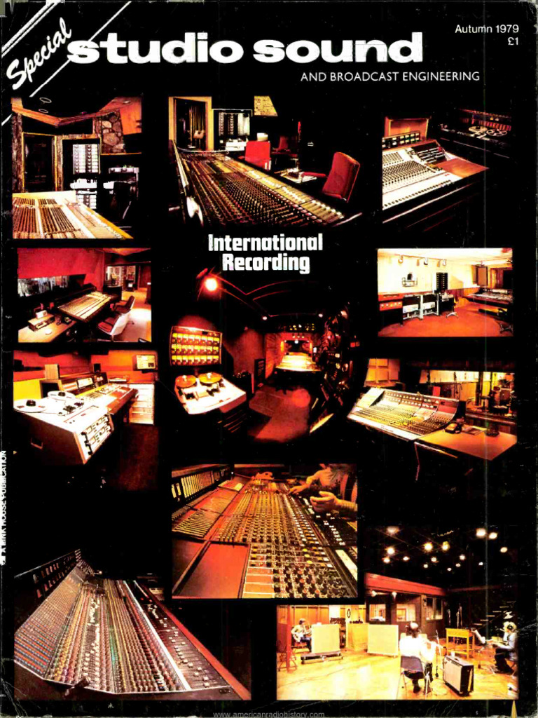 Studio Sound Oct 1979 | PDF | Cost Of Living | Recording