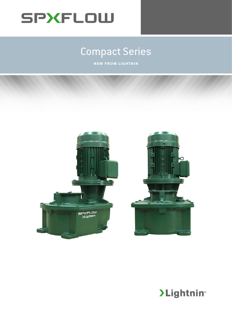 Lightnin Compact Series | PDF | Gear | Bearing (Mechanical)