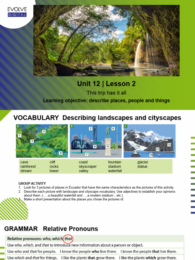 A2.2 - Unit 12 - Topic 2 | PDF | Linguistics