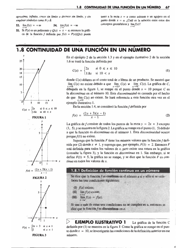3 Continuidad en RXR El Calculo 7ma Edicion Leithold | PDF