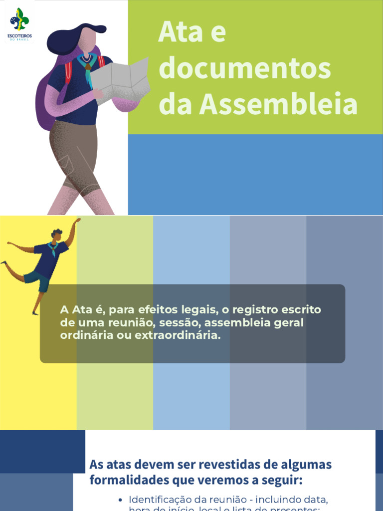 Como Elaborar uma Ata de Assembleia | PDF