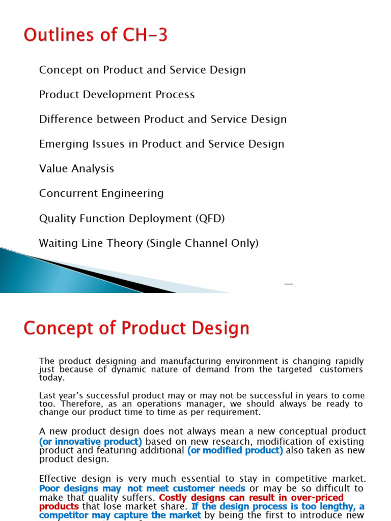 CH 3 Product and Service Design | PDF | Product (Business) | New Product Development