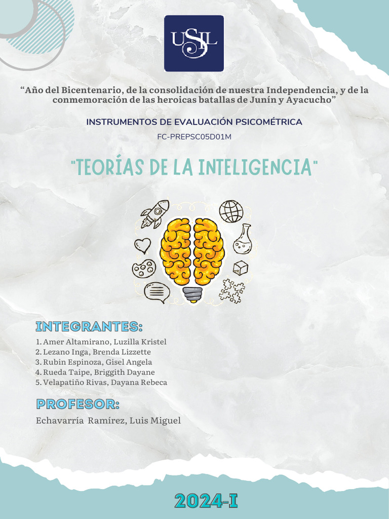 Tarea - Teorias de La Inteligencia | PDF | Inteligencia | Neurociencia
