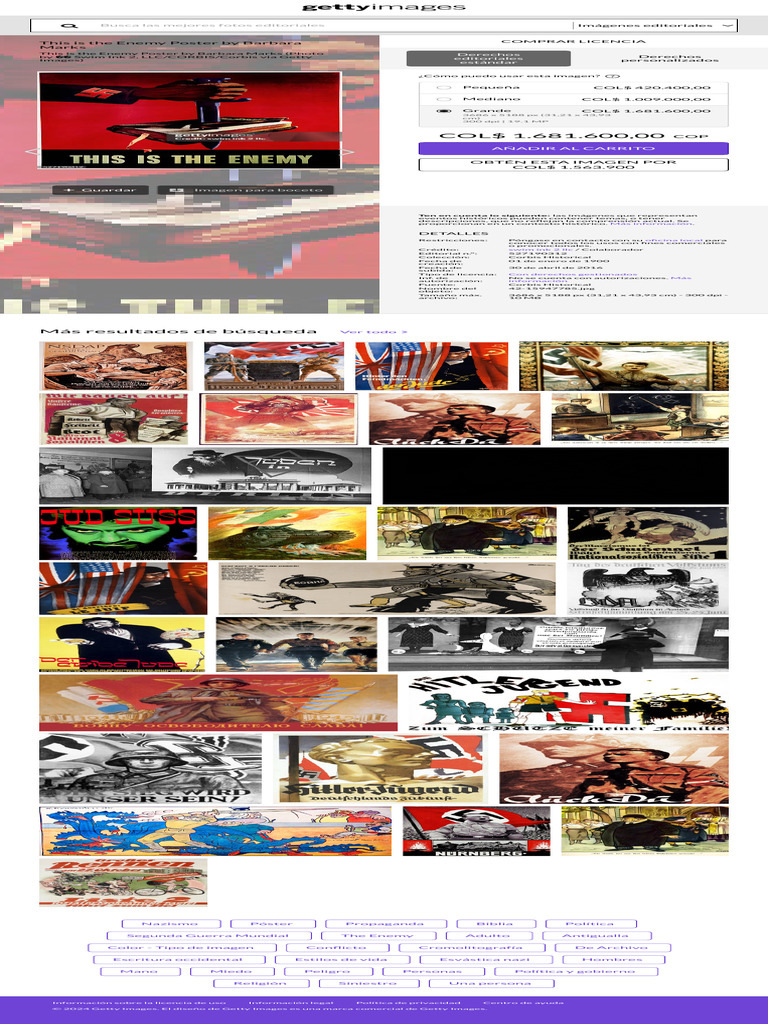 This Is The Enemy Poster by Barbara Marks Fotografía de Noticias ...