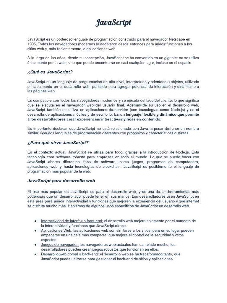 Investigación Javascript Pdf Script Java Modelo De Objeto De Documento 