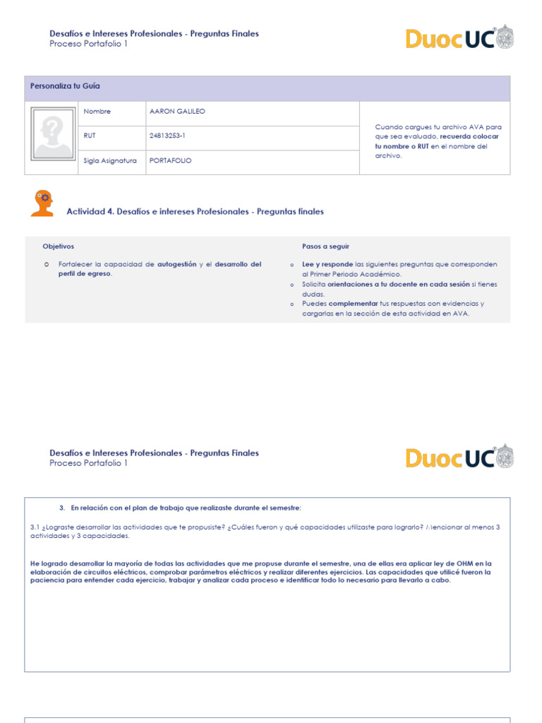 4.+Desafíos+e+Intereses+Profesionales APP1 Final+ (1) Sdasd | PDF