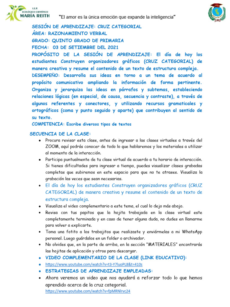 Raz Verbal Sesion | PDF | Aprendizaje | Comunicación humana