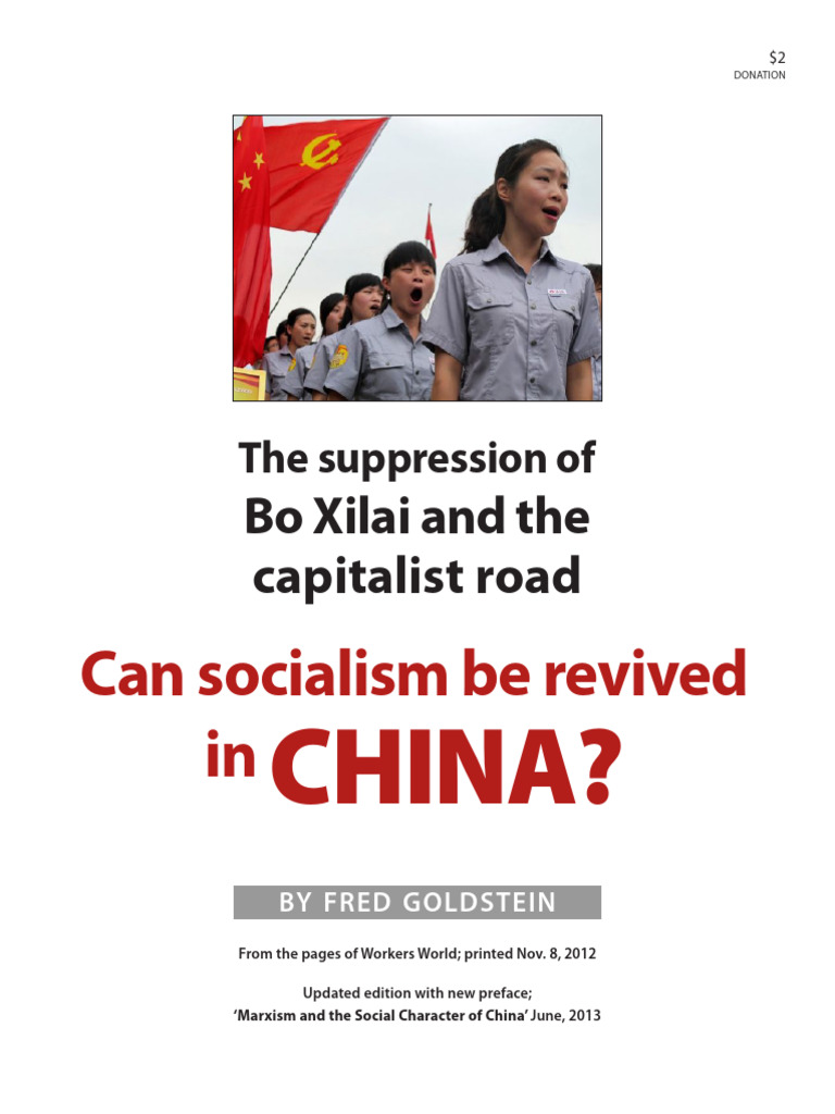 Fred Goldstein - China | PDF | Socialism | Capitalism