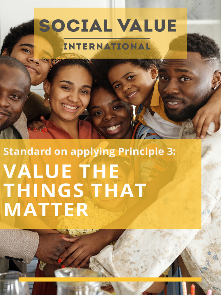 Standard For Applying Principle 3 | PDF | Valuation (Finance) | Value ...