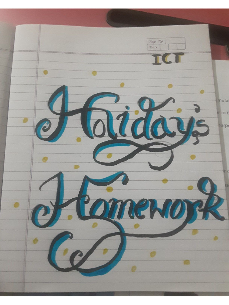 Class UKG Maths Holiday Homework | PDF