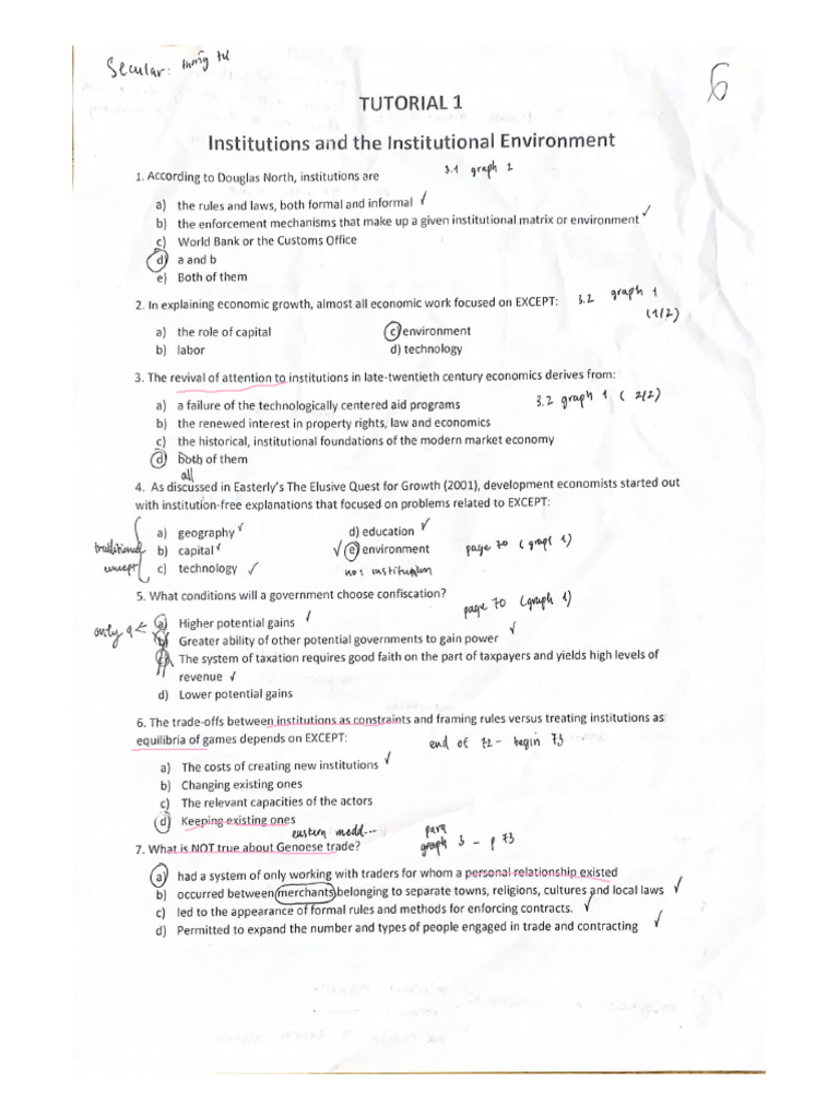 EIR - TUTORIAL SHEETS | PDF