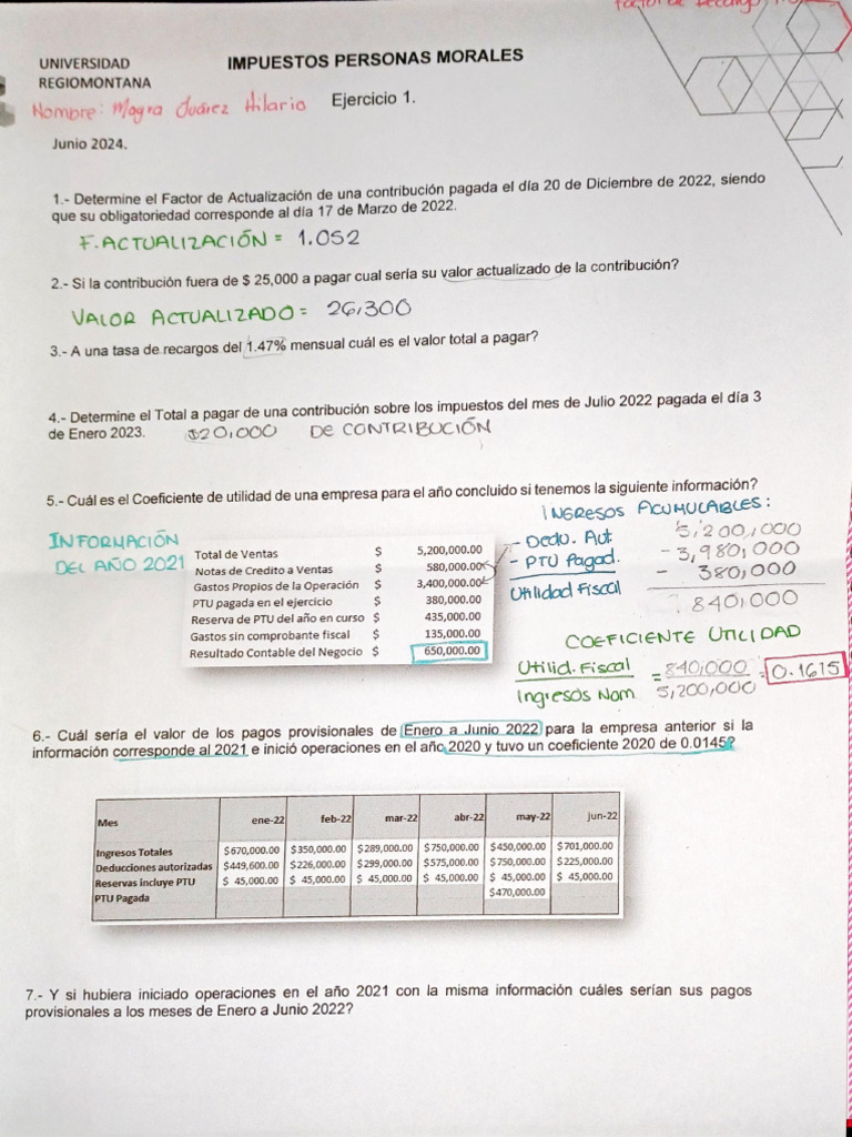 Act Clase - Personas Morales | PDF
