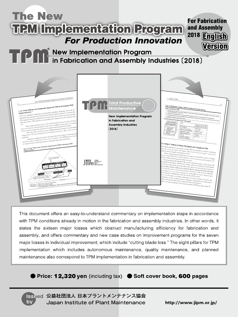 TPM New Implementation Program in Fabrication | PDF