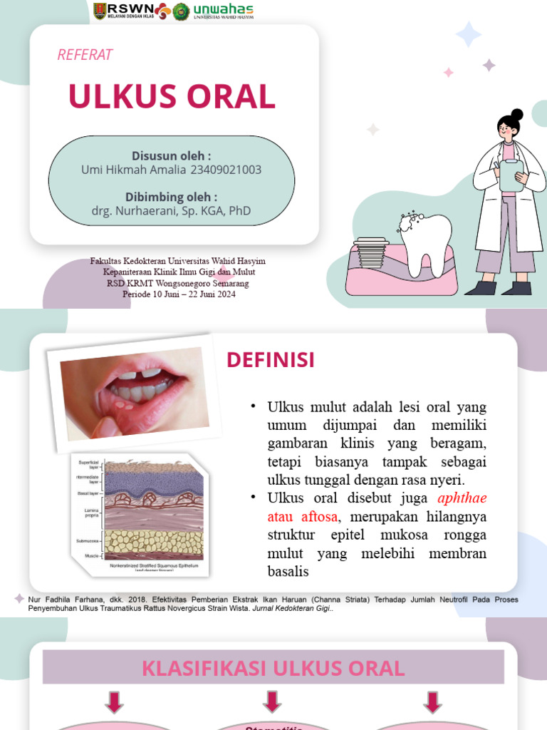 Ulkus Oral Umi | PDF