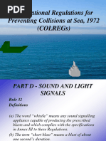 Sound Signals for Restricted Visibility | PDF | Anchor | Fog
