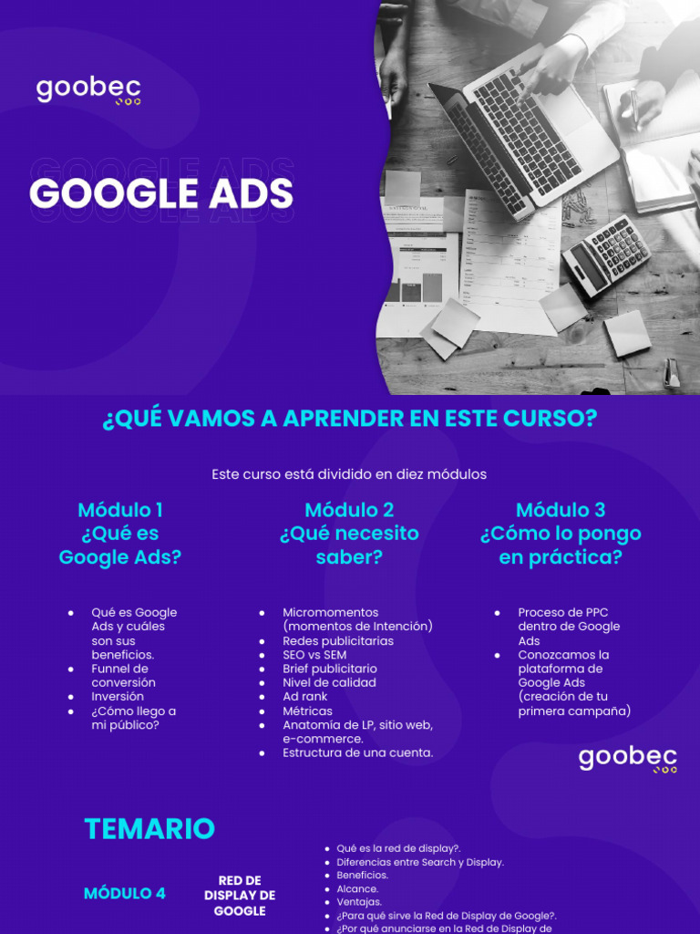 Presentación Google Ads Plus | PDF | Youtube | Posicionamiento en buscadores