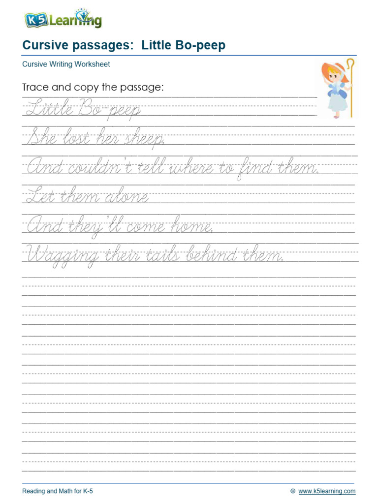 handwriting-practice-passages-20-printable | PDF
