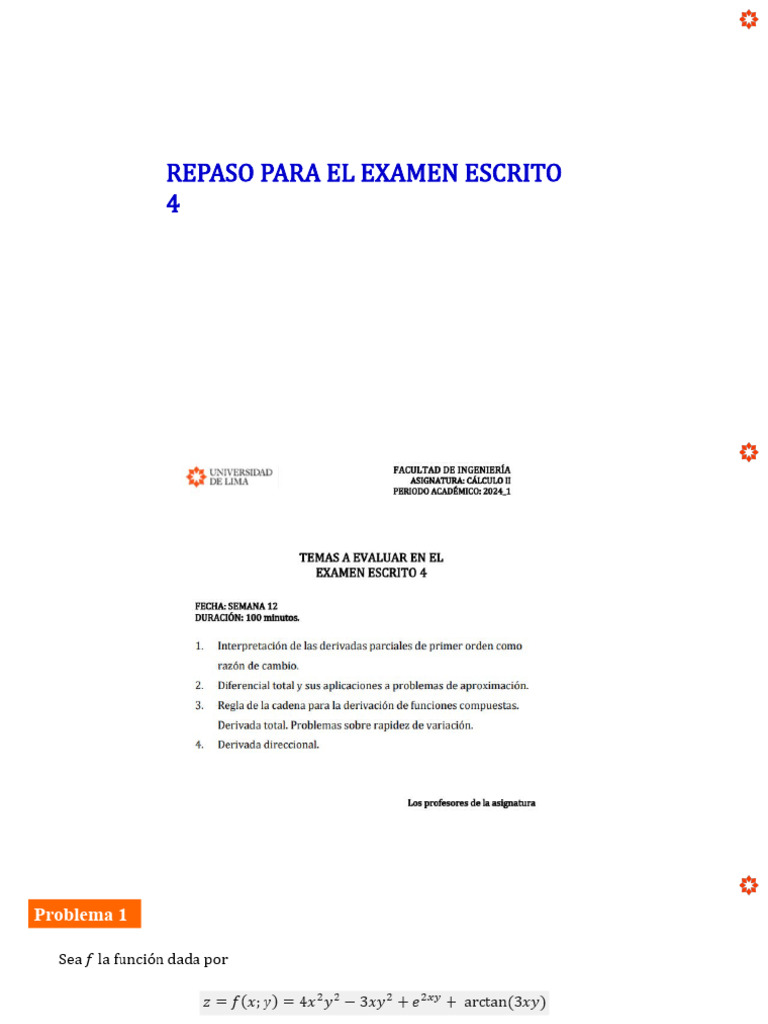 Repaso Para El EE4 | PDF