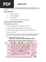 Ejercicios de Tema y Subtemas para Primaria | PDF | Coala | Memoria