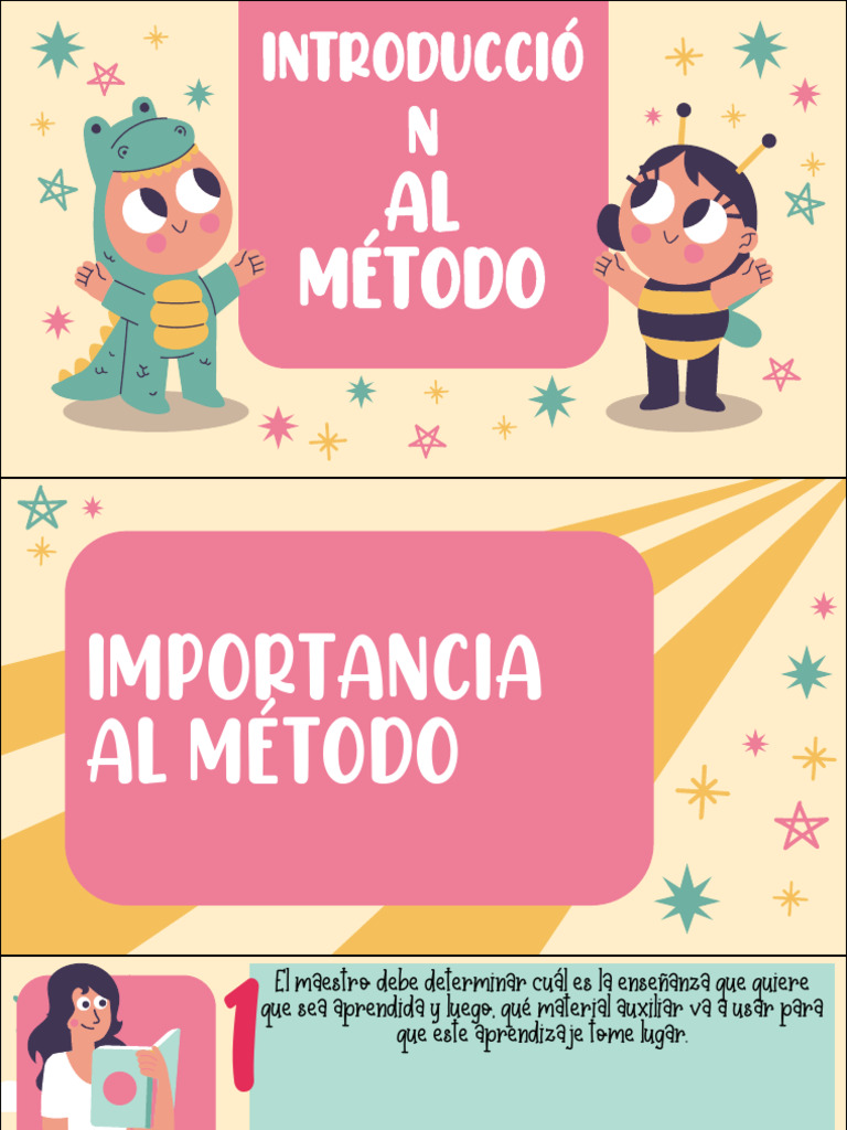 Clase 4 y 5 Introduccion Al Metodo | PDF | Aprendizaje | Enseñando