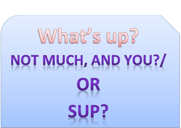 What's Up | PDF