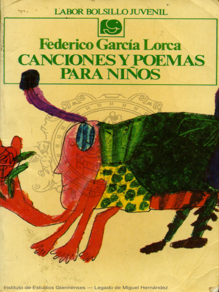 Federico García Lorca Canciones Y Poemas Paraninos: Labor Bolsillo ...