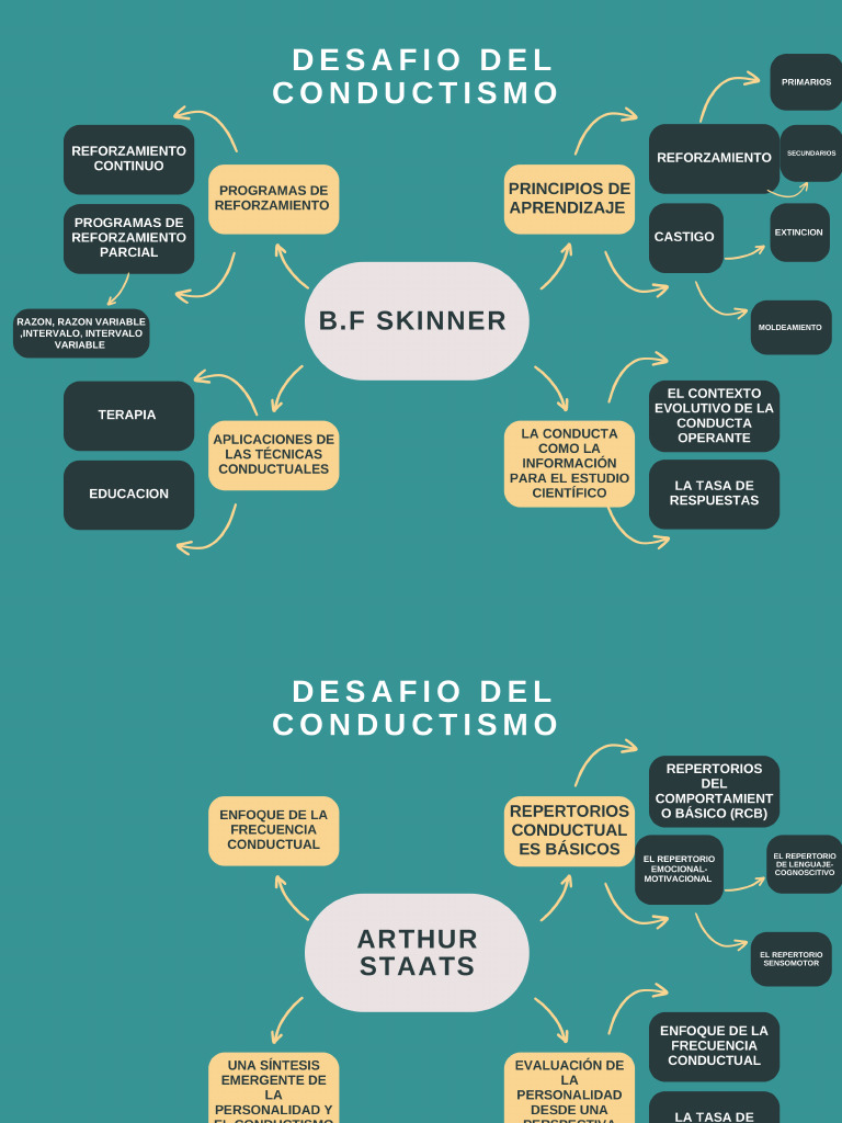 Mapa Mental Skinner y Staats | PDF