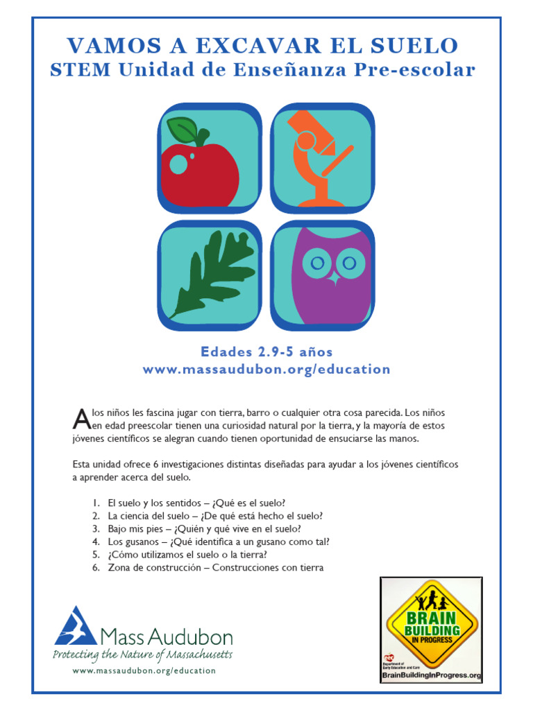 PreKTeachingUnits SOIL Spanish | Descargar gratis PDF | Suelo | Roca ...