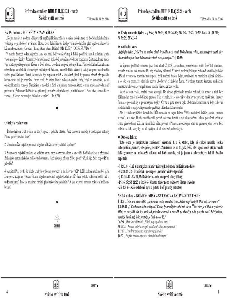 Svetlo Sviti Ve Tme | PDF