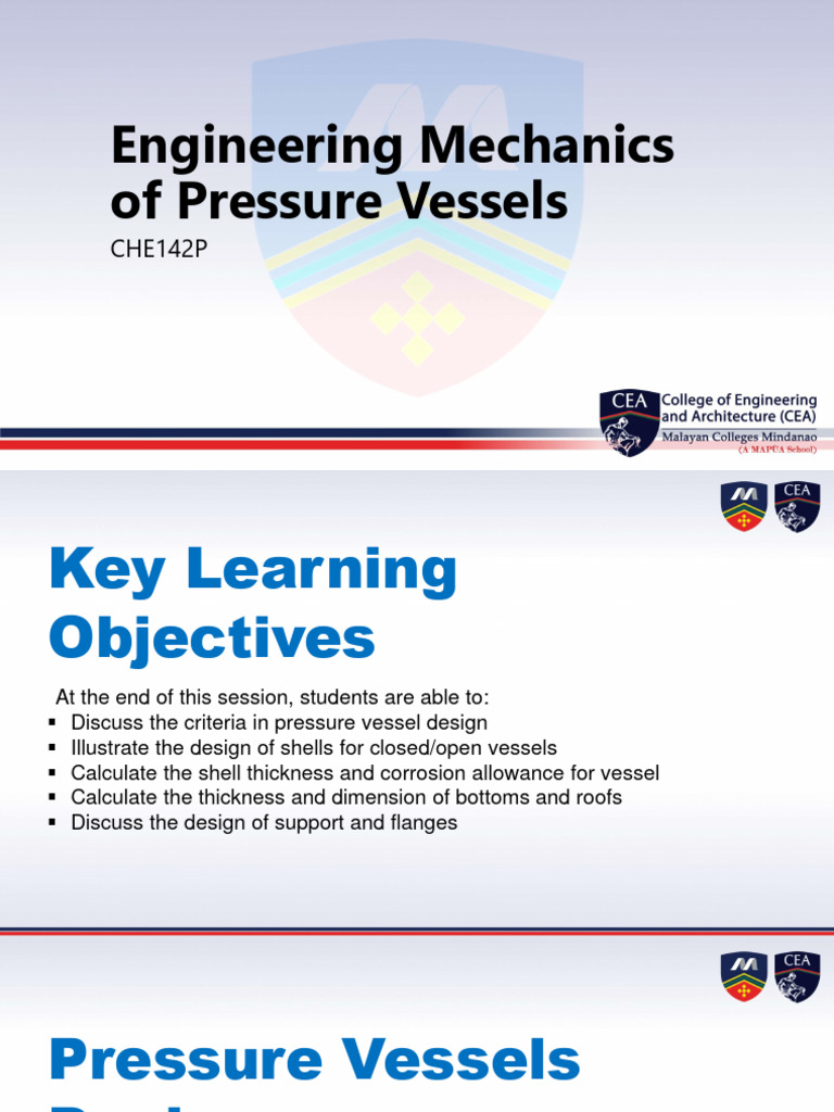 Pressure Vessel Design | PDF | Chemical Engineering | Physical Sciences