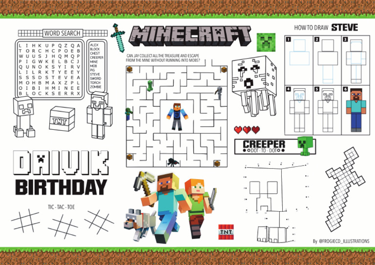 Minecraft Activities | PDF