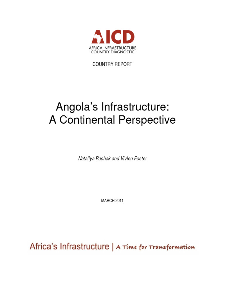 AICD-Angola Country Report | PDF | Infrastructure | Angola