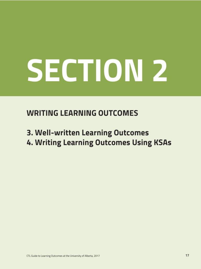 2.writing-learning-outcomes-guide | Download Free PDF | Learning | Knowledge