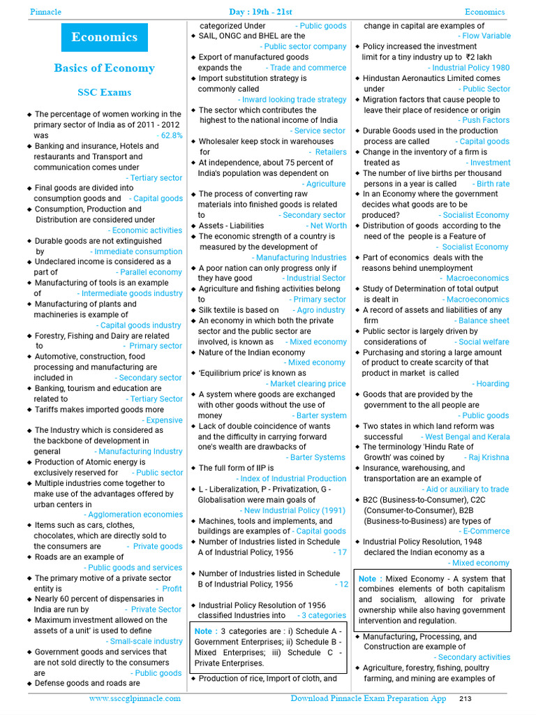 Economics: Basics of Economy | PDF | Demand | Economics