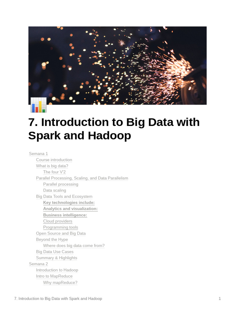 Introduction To Big Data With Spark and Hadoop | PDF | Apache Spark | Apache Hadoop