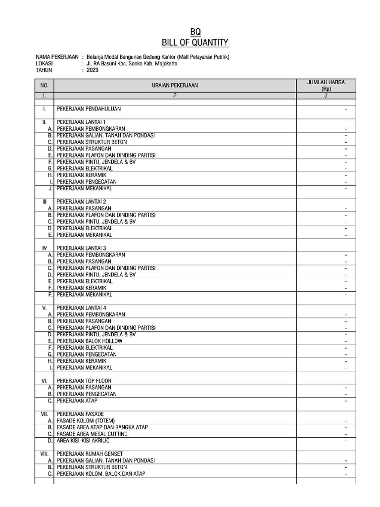 Rab Rekap Modal MPP - 001 | PDF