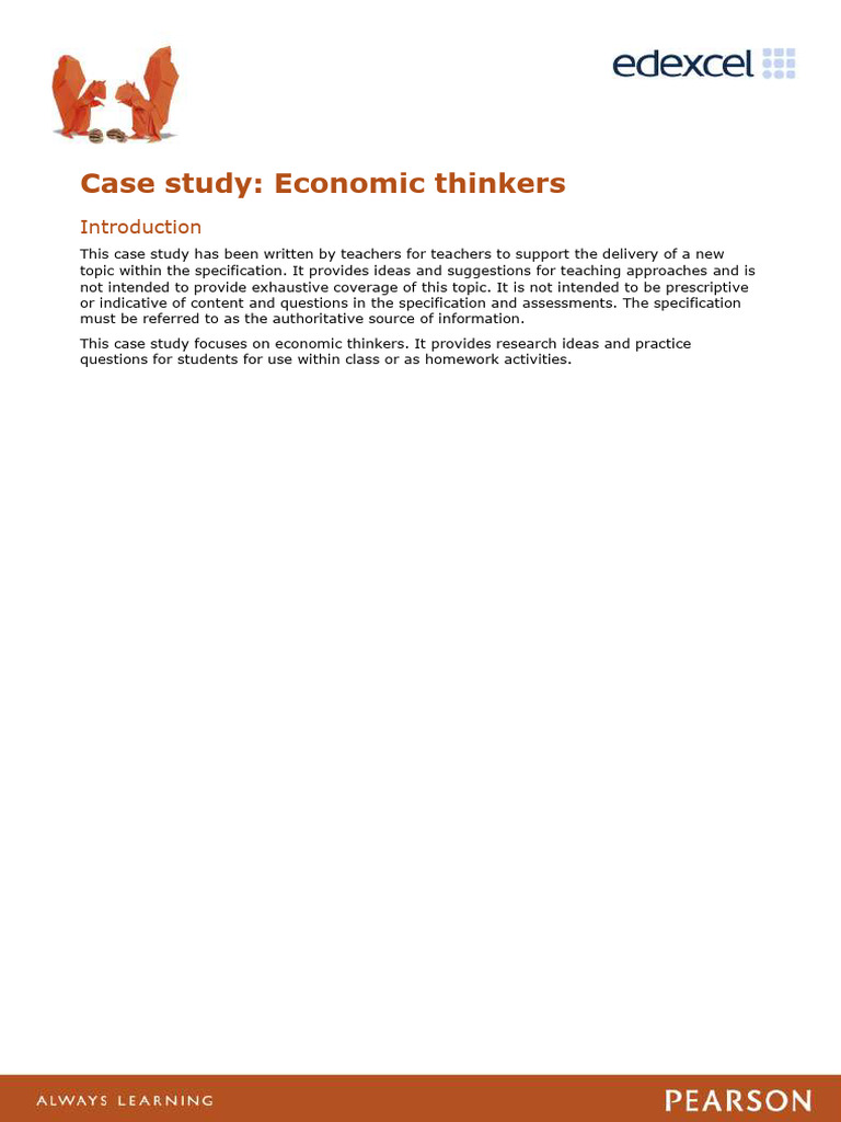 Economic Thinkers Theme 1 Updated | PDF | Market (Economics) | Free Market