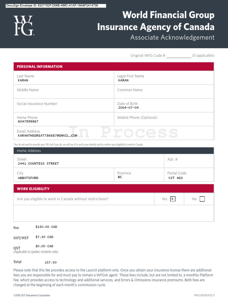 Please_review_and_sign_the_WFG_registration_f | PDF | Confidentiality ...