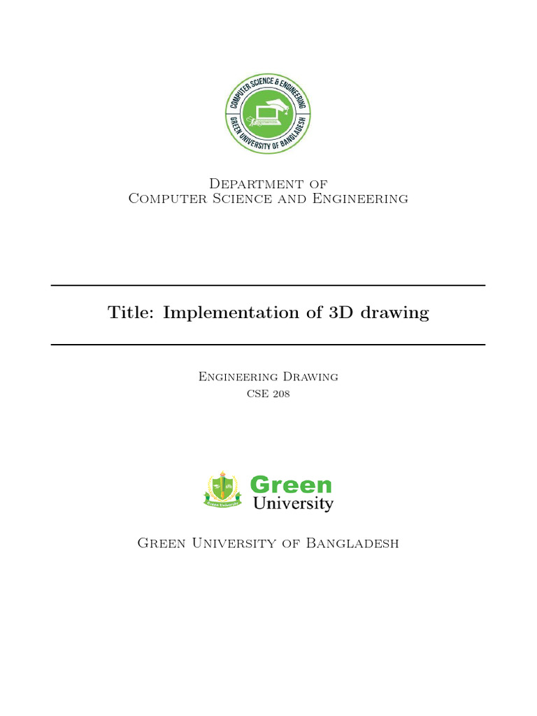 Engineering Drawing Lab Ex 8 | PDF