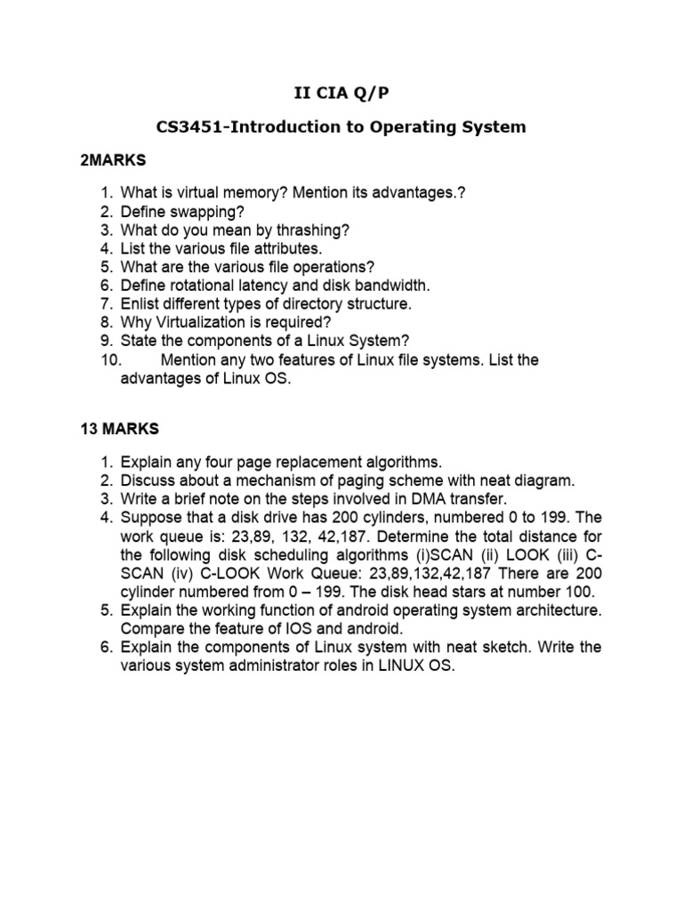 Ii Cia Q | PDF