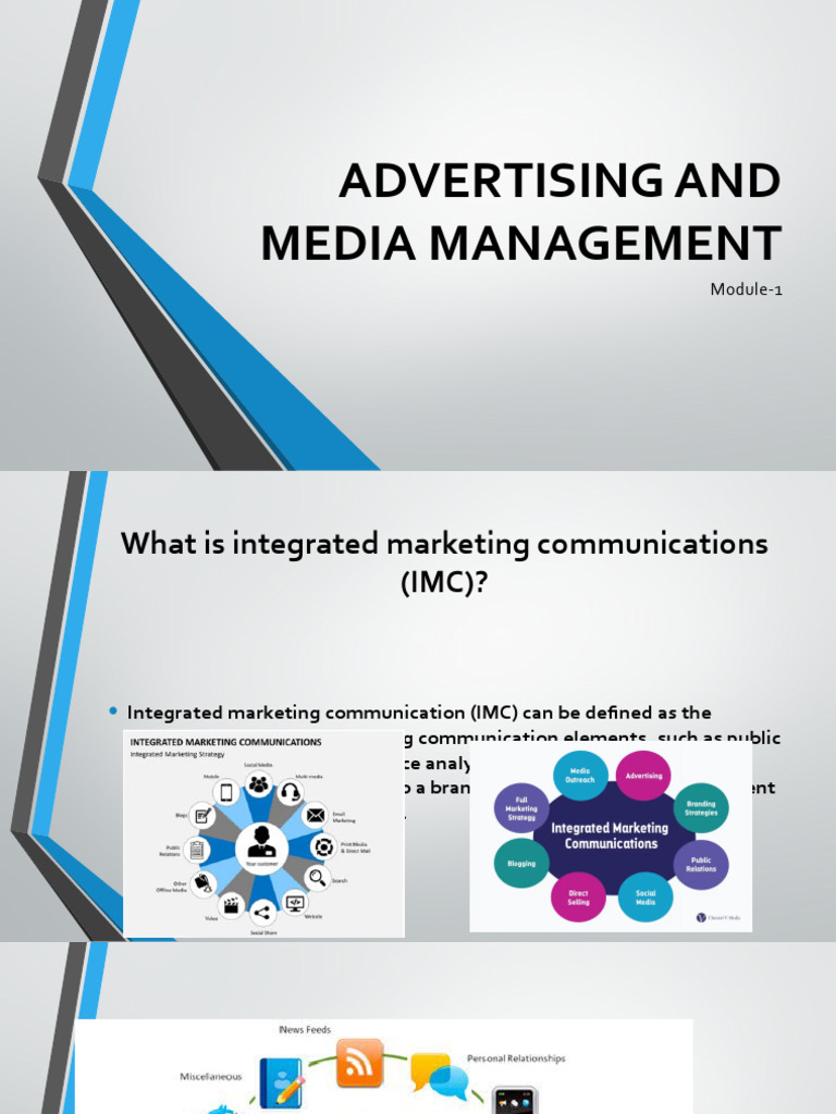 AMM Module 1 | Download Free PDF | Marketing Communications | Marketing