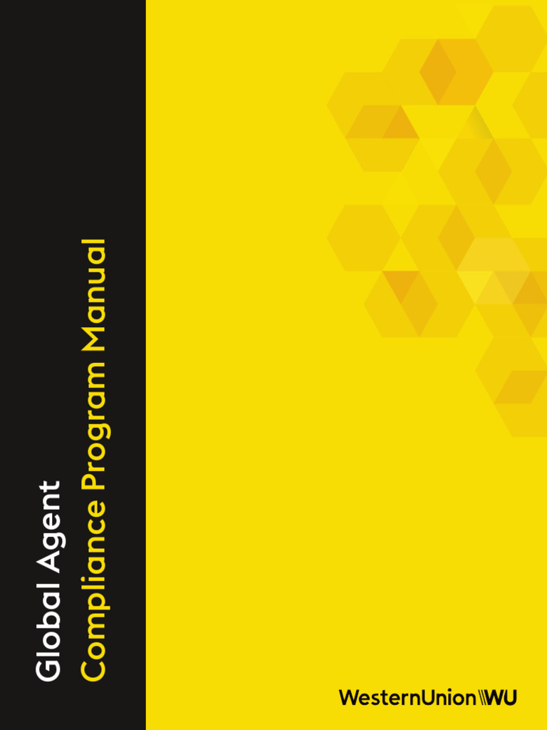 En Global Wu Global Agent Compliance Manual | PDF | Regulatory ...