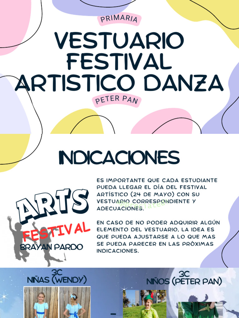 Dance+ +Primary+Peter+Pan+Customes | PDF | Productos cosméticos | Color