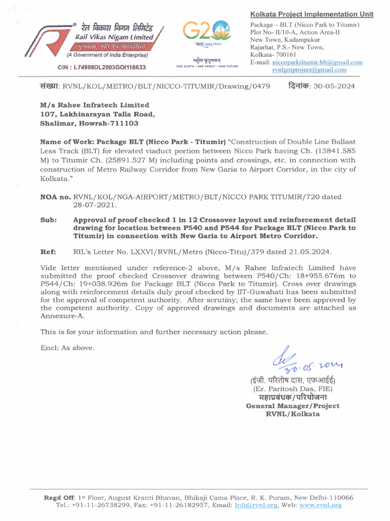 0479 Approval of Proof Checking 1 in 12 Crossover Layout and ...