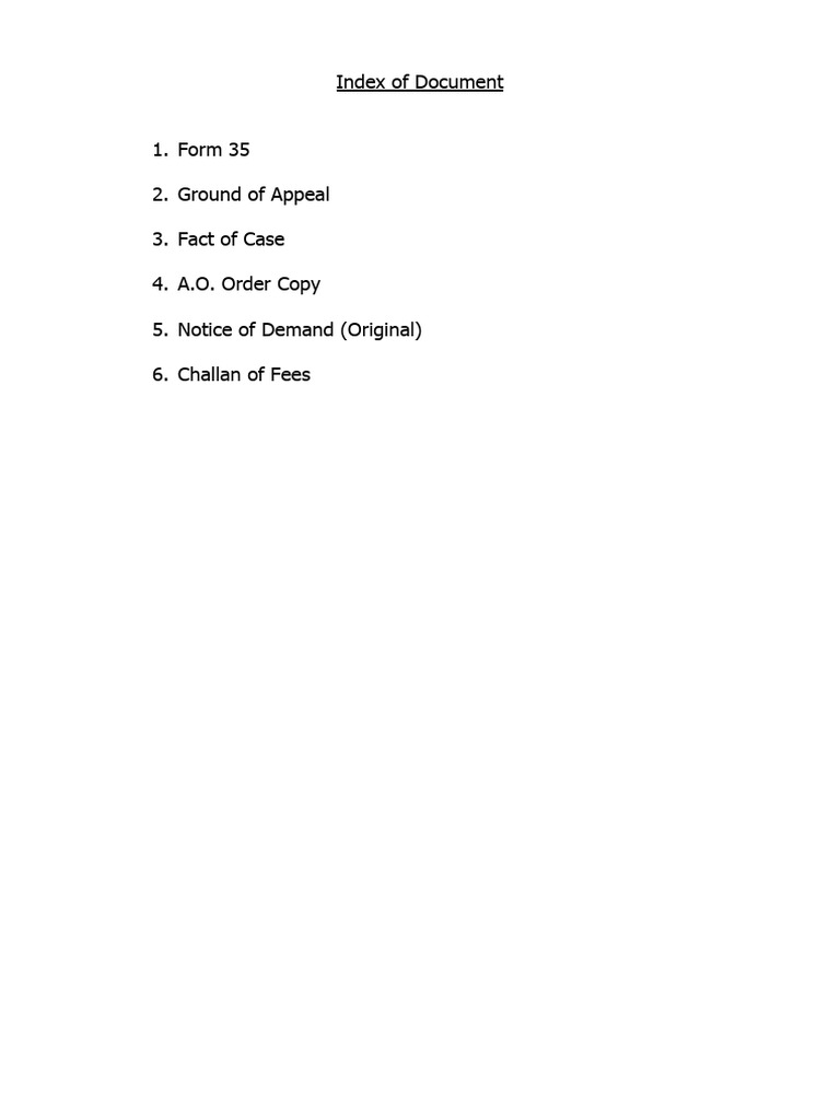 Income Tax Appeal Form 35 Details | PDF | Capital Gain | Taxes