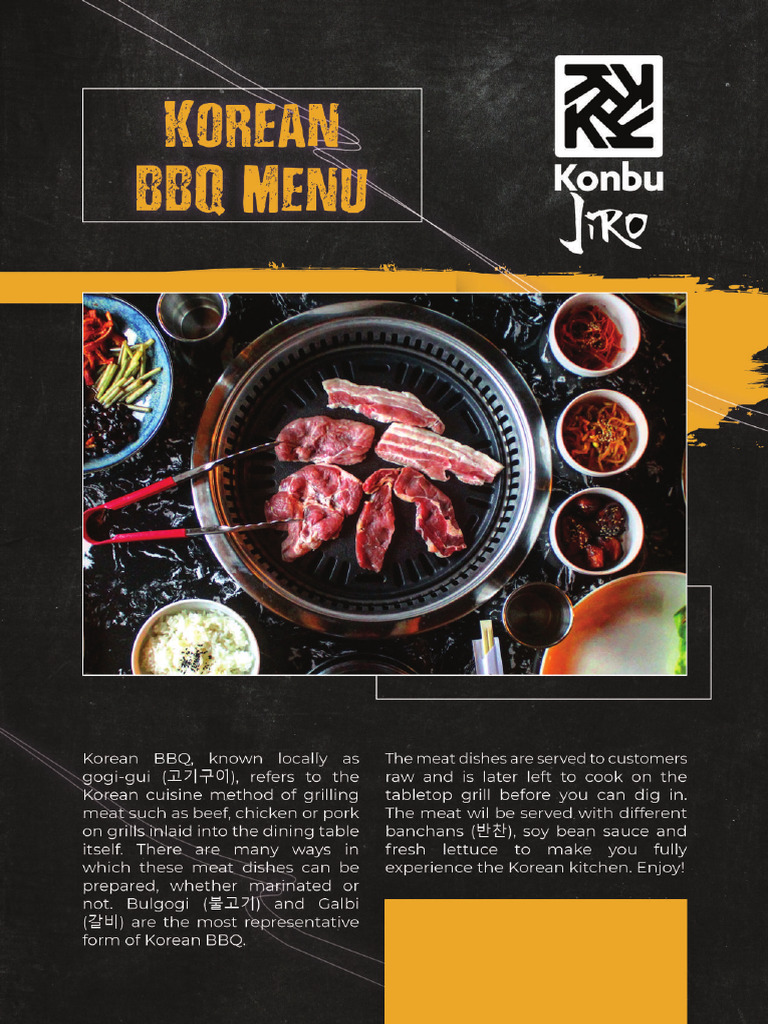 Bbq Menu 2024 | PDF