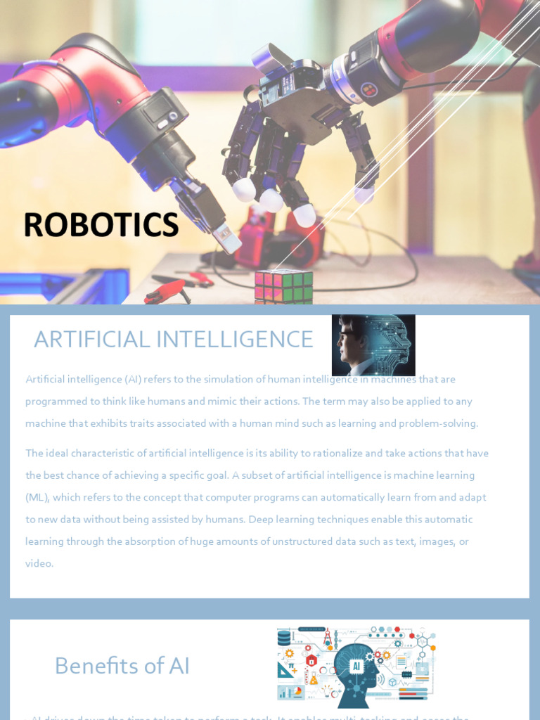 On Robotics | PDF | Robot | Robotics