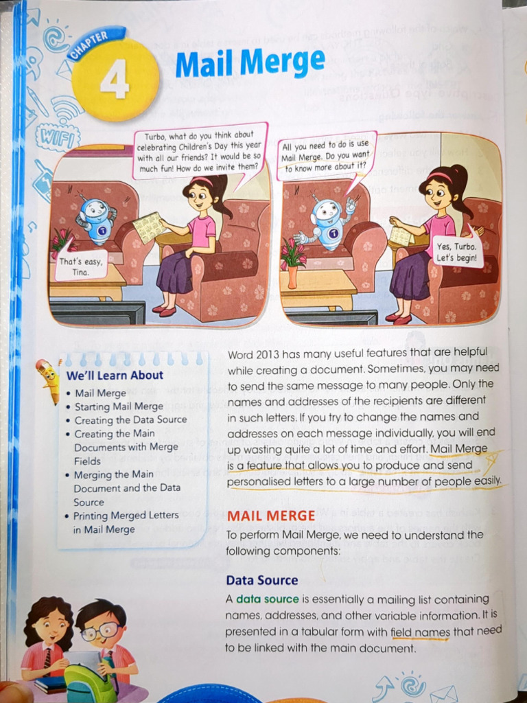 Chapter 4 - mail merge | PDF