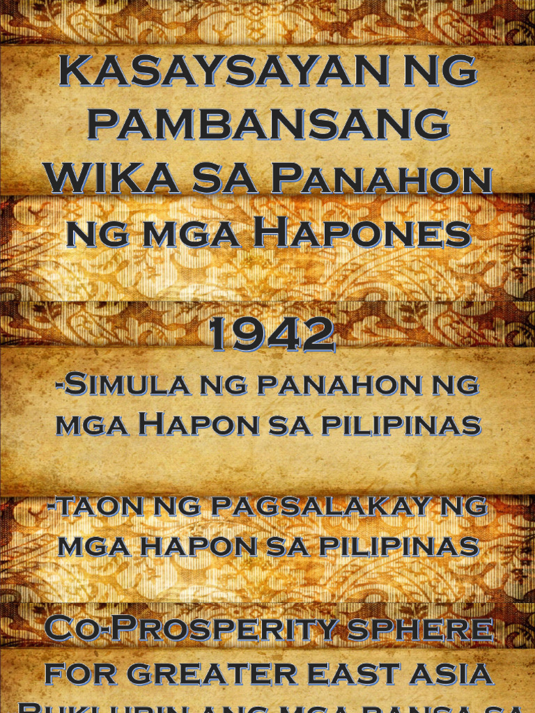 Project in Filipino | PDF