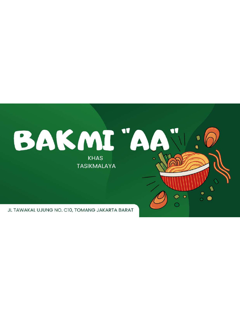 bakmi aa banner | PDF